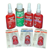 Adhesives, thread lockers, sealants, silcone, Sikaflex, loctite| NHTB